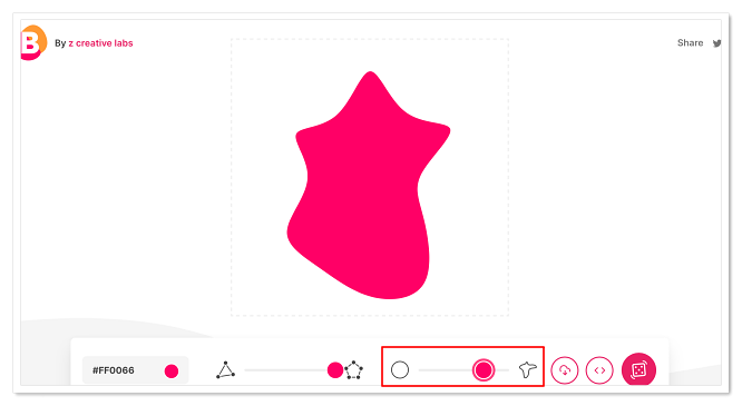 流体シェイプを作れるツール2選「blobs」「blobmaker」 | ブログ | コーディング代行・外注サービスなら即日対応のくまweb